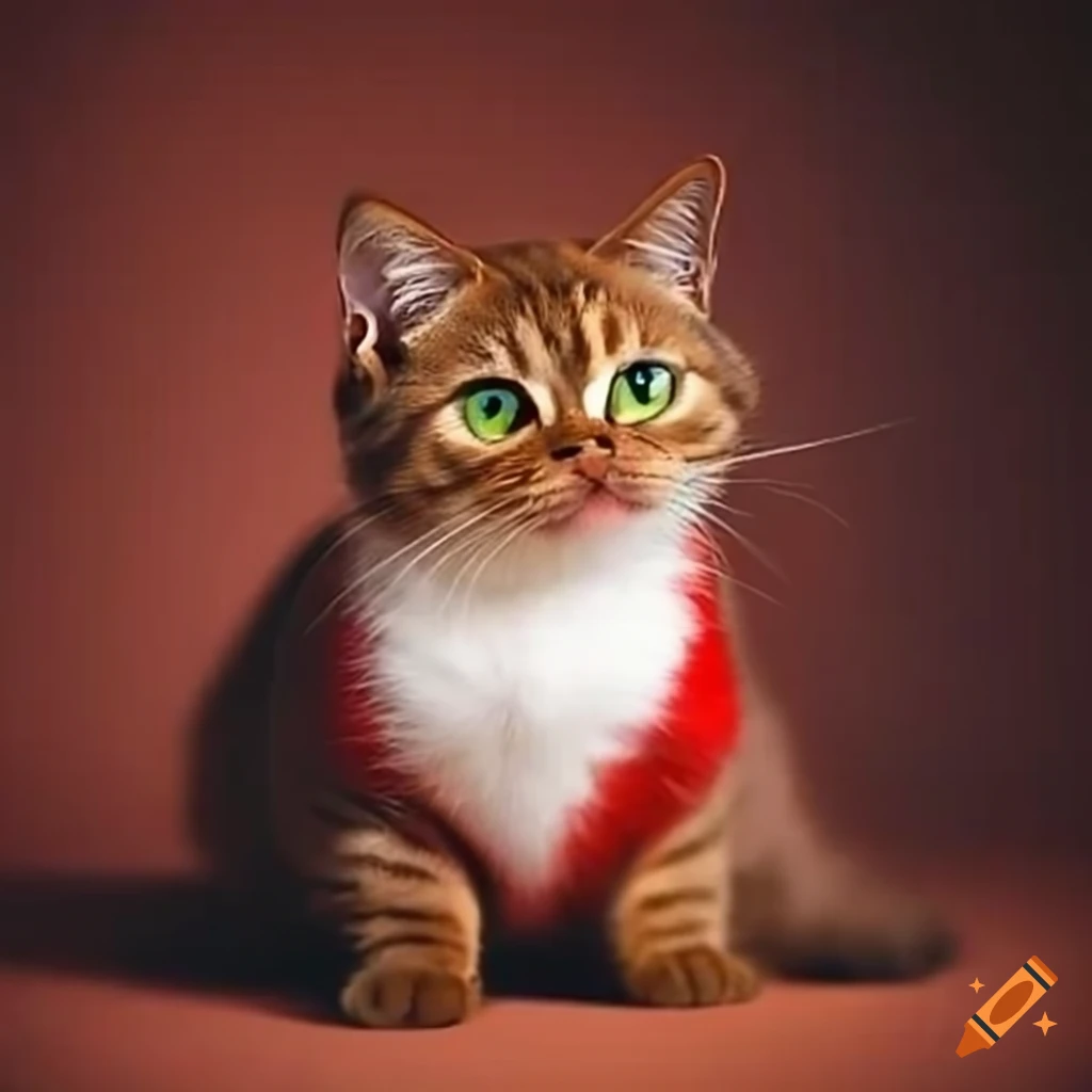 Gatitos hermosos sosteniendo la bandera del perú