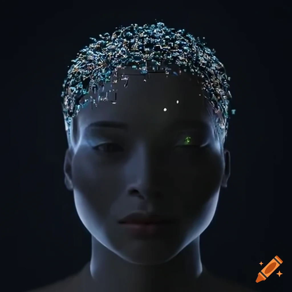 Artificial intelligence connected to humans with fiber optics