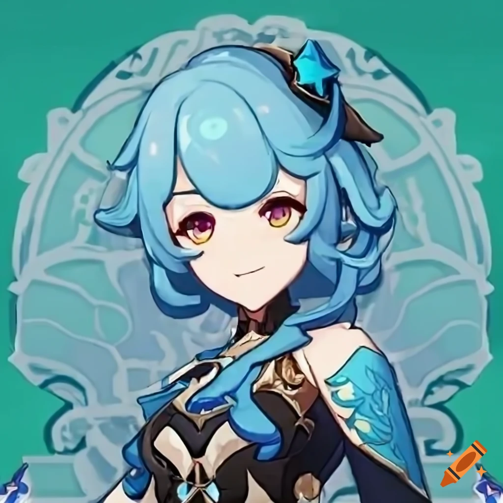 Hydro character in genshin impact