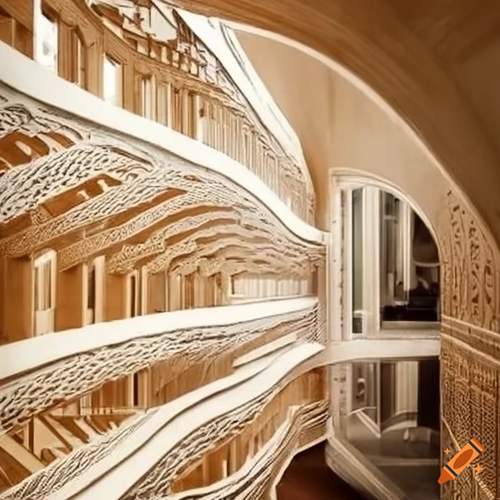 Craft intricate buildings on Craiyon