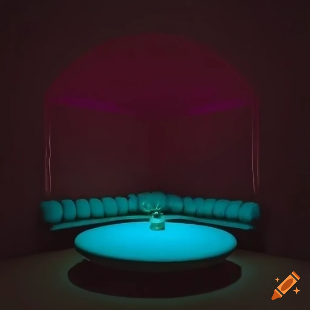 A surreal ethereal vintage liminal space with vibrant colors on Craiyon