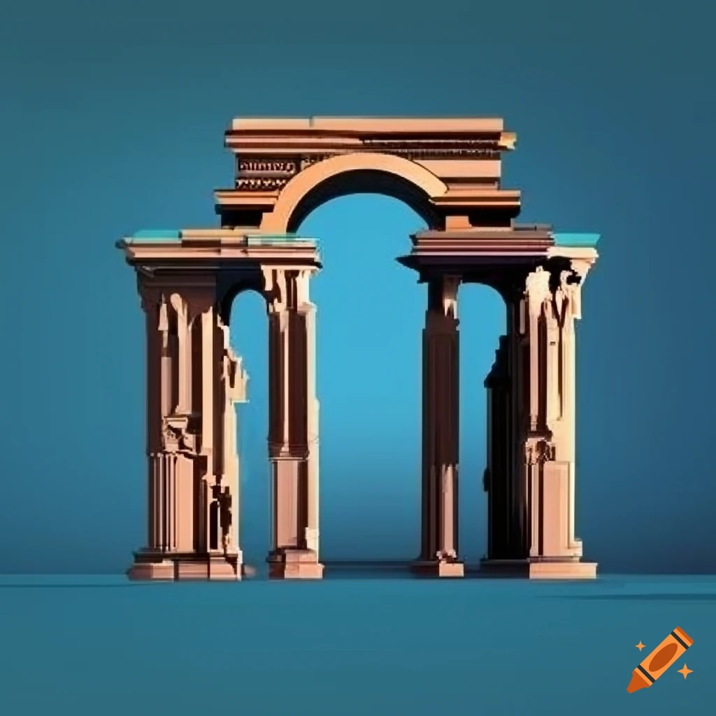 Create an abstract sketch for a logo. The design should feature a ...