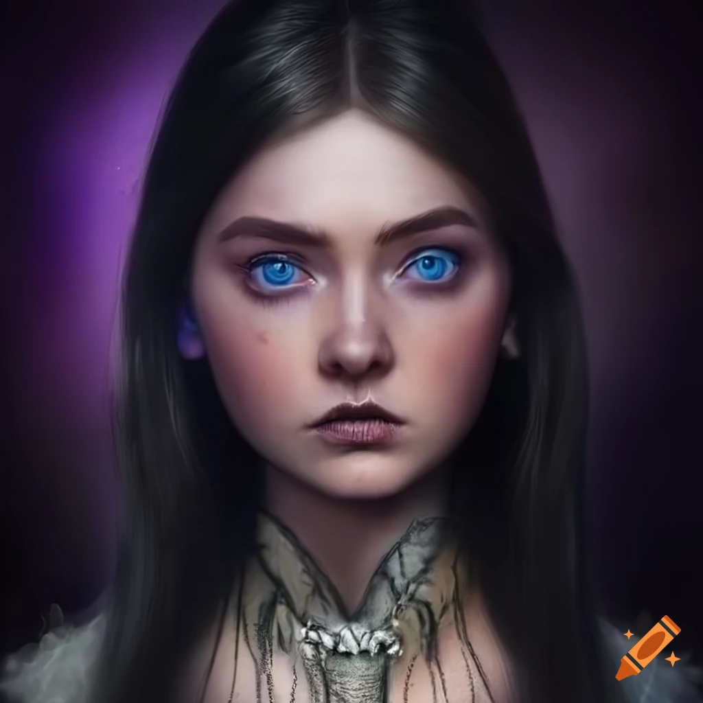 Beautiful Blue Eyed Witch