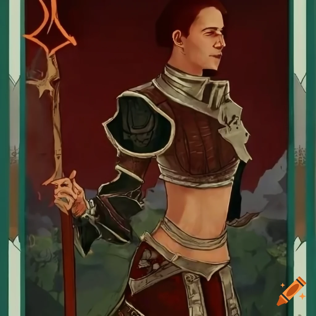 A dragon age inquisition tarot card