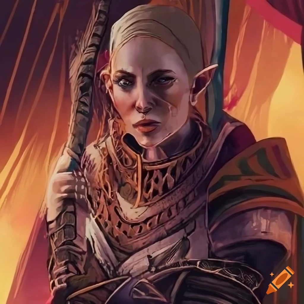 A dragon age inquisition tarot card