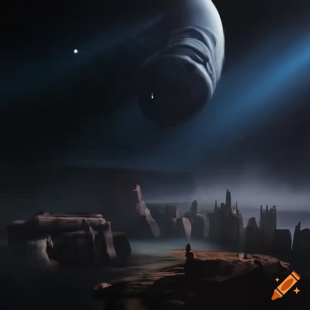 Star wars matte painting