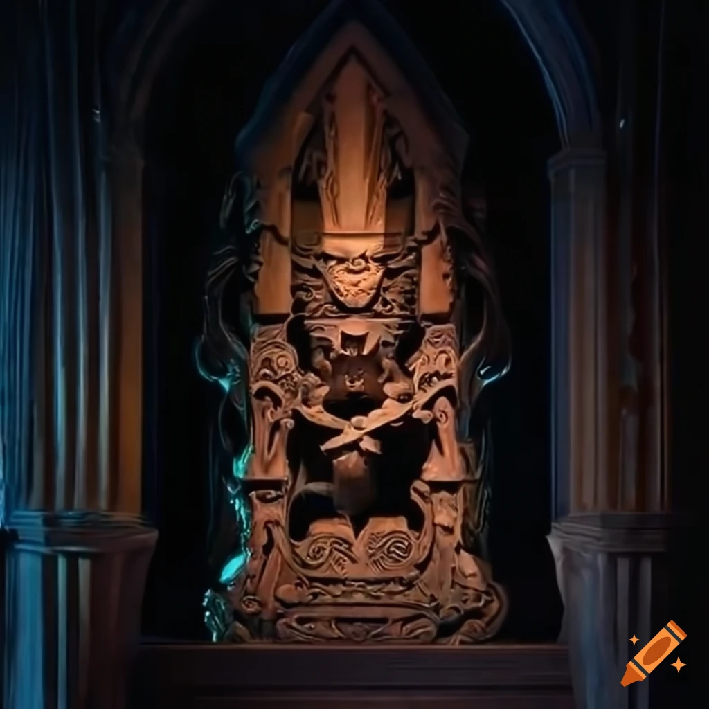 ‘Architectural Stave carving’-Style, hd Zelda game, 🔳 sculpture ...