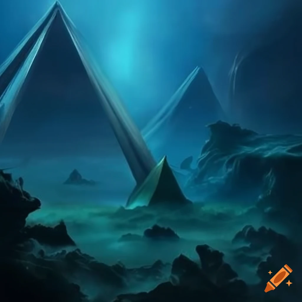 Bermuda triangle on Craiyon