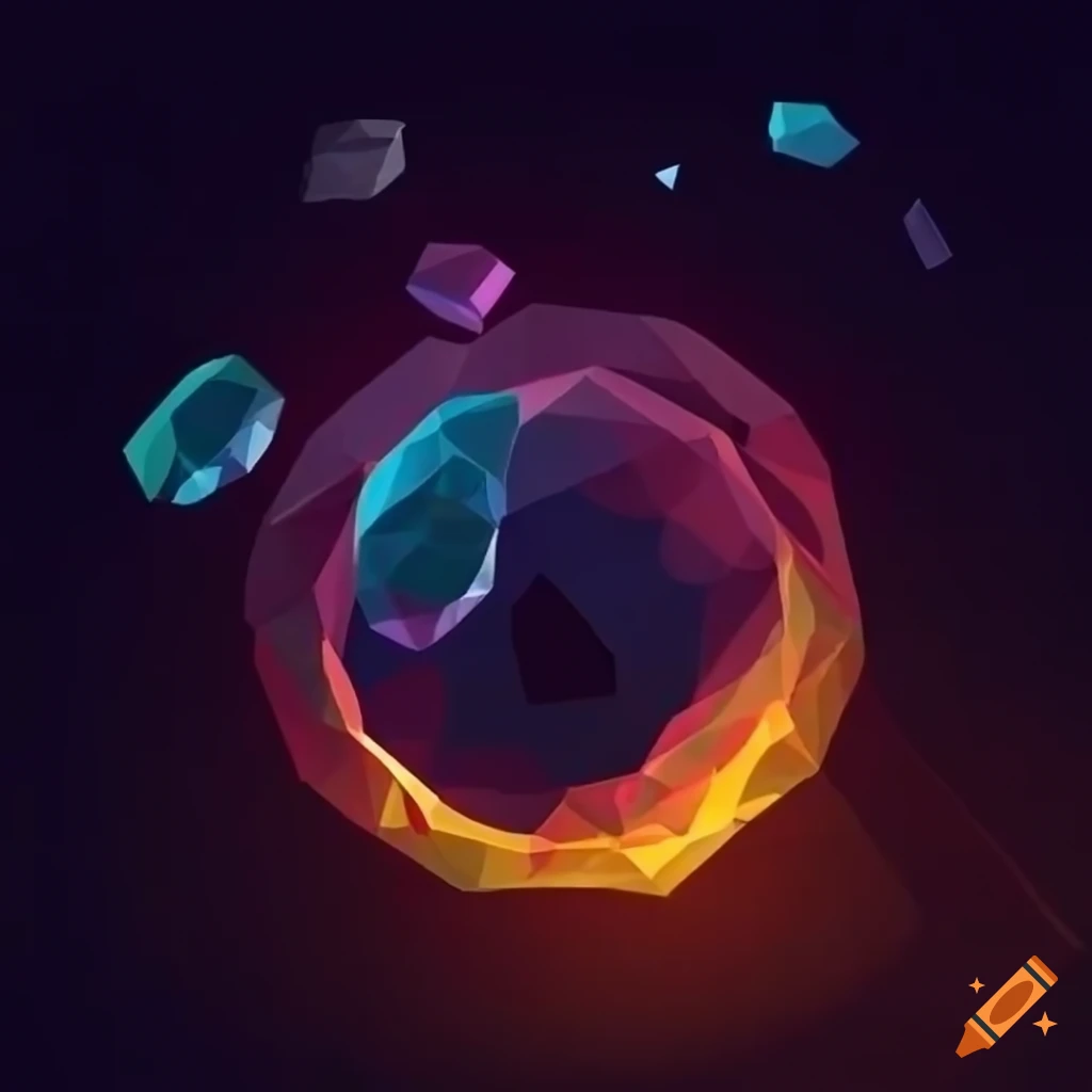 MATIC Polygon token on Craiyon