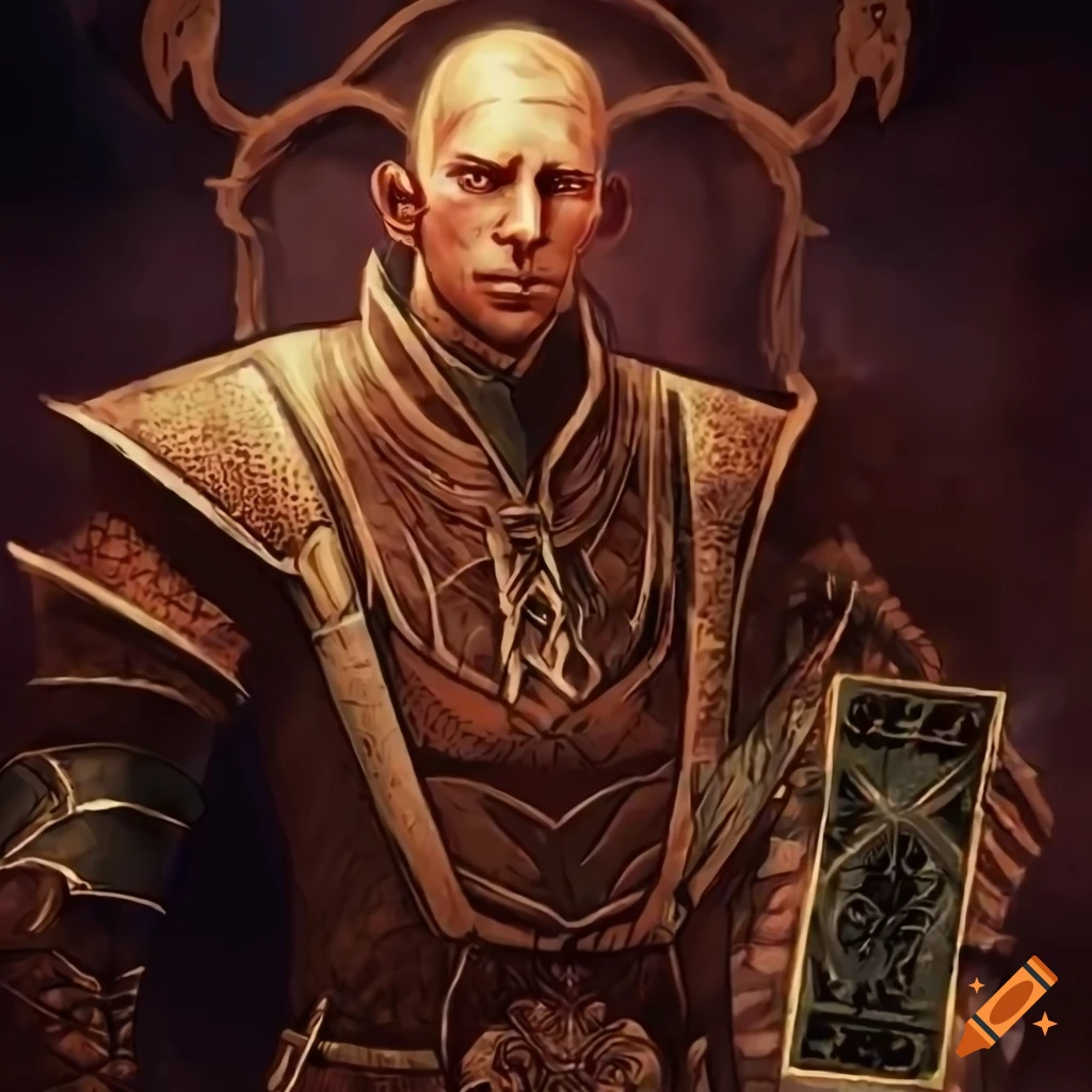 A dragon age inquisition tarot card