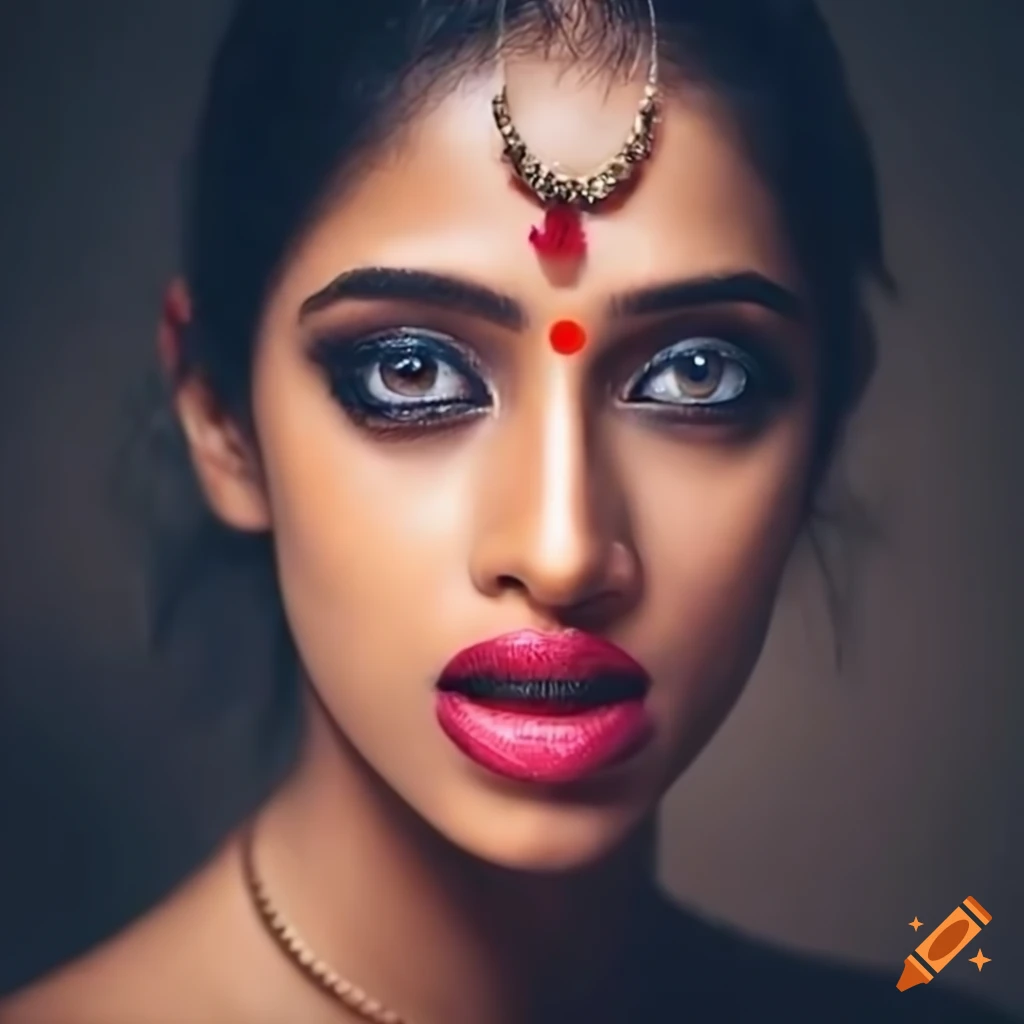 High Definition 4k Ultra Had Portrait Of Indian Woman With Beautiful high-definition-4k-ultra-had-portrait-of-indian-woman-with-beautiful