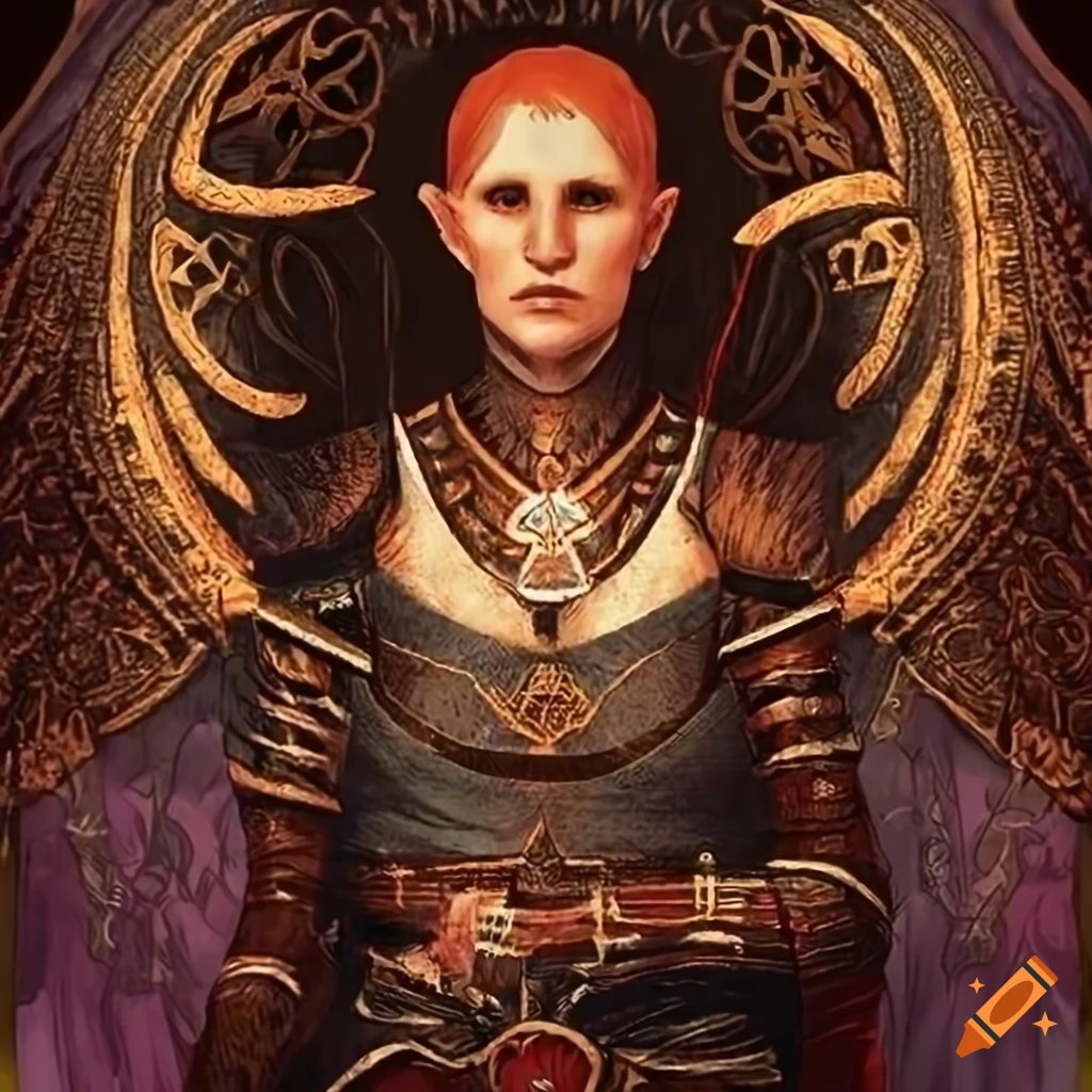 A dragon age inquisition tarot card