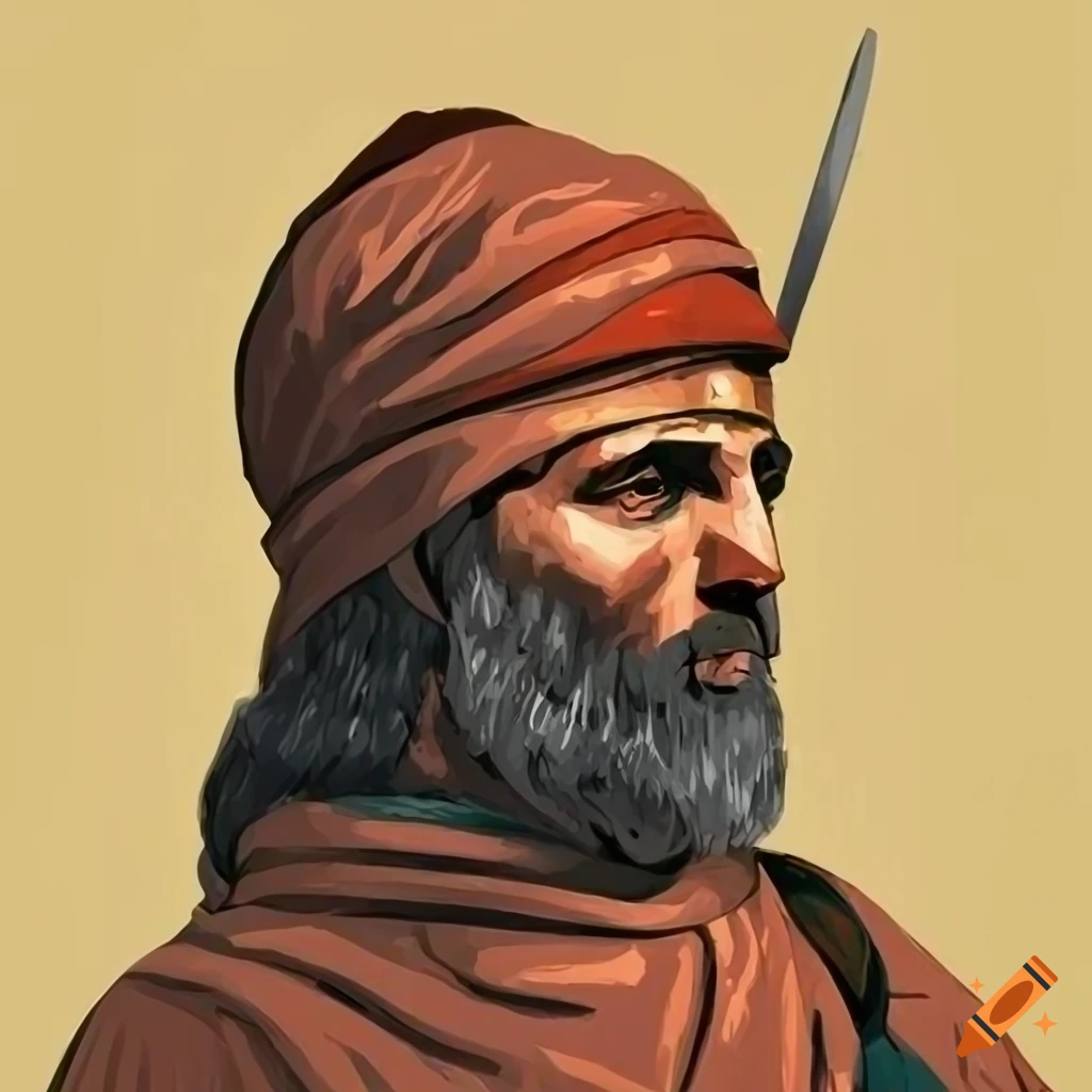The colored illustration portrays a single Zamurak Empire infantryman ...