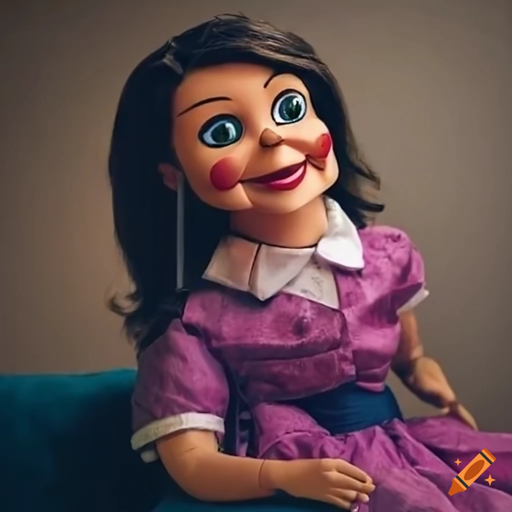 Girl Ventriloquist Doll
