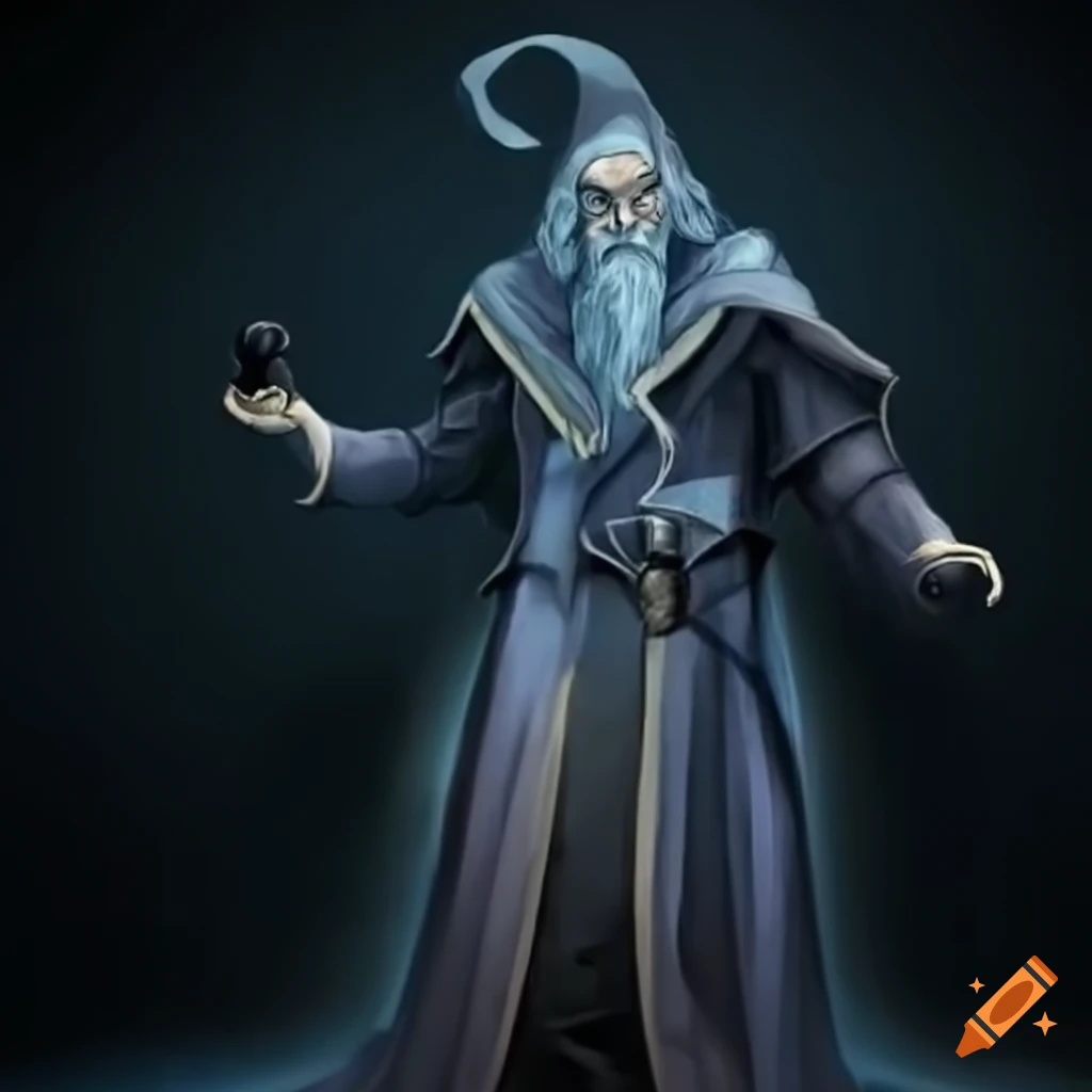 Techie wizard on Craiyon