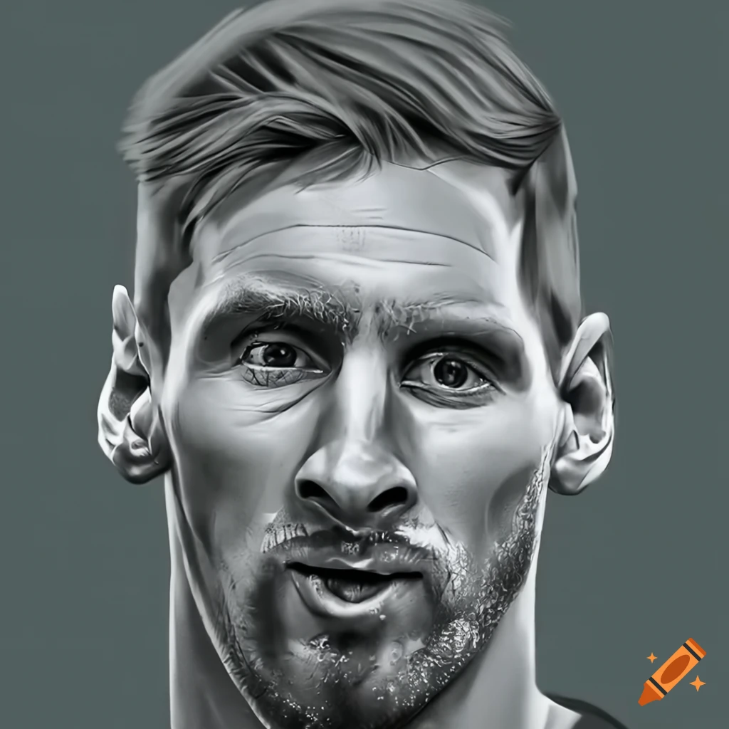 Messi 8k, hd ,realistic on Craiyon