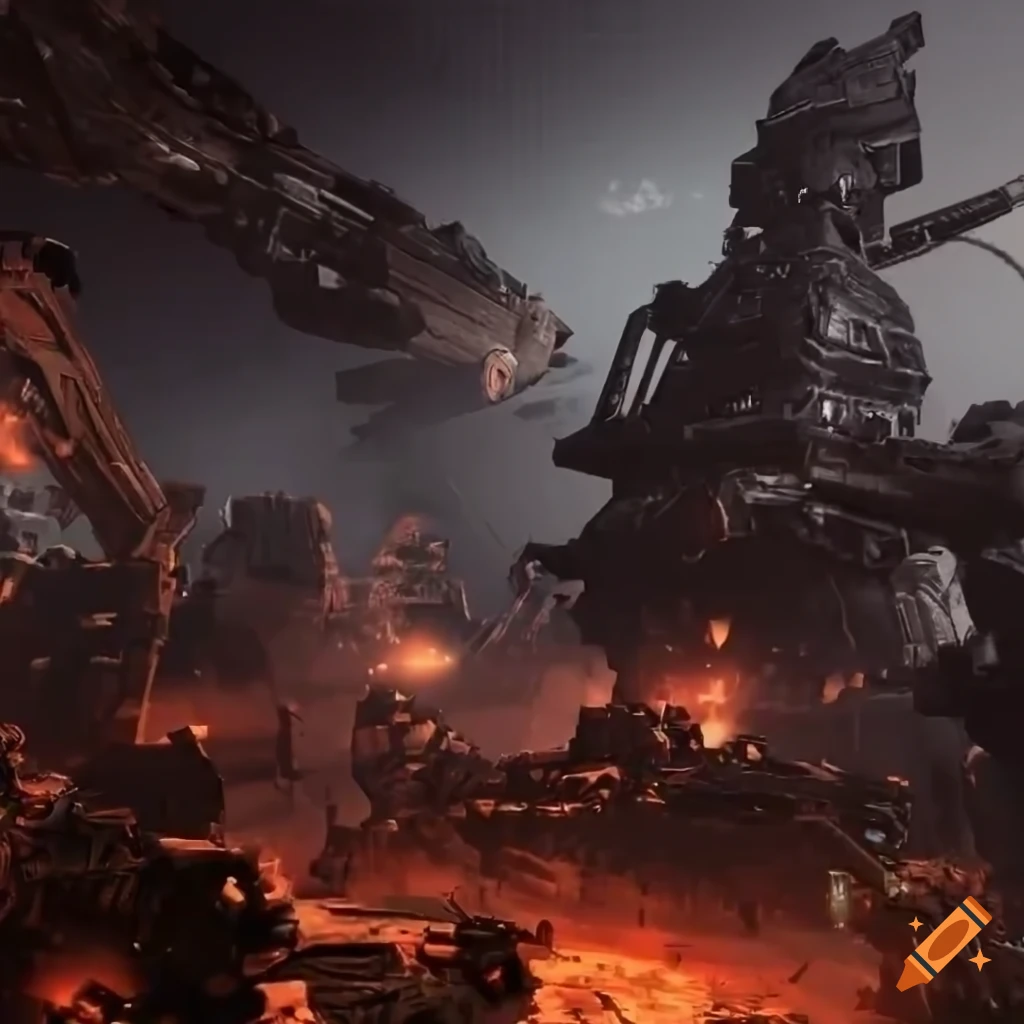 Playdeads inside megalophobia megastructure factory ship angar laser ...