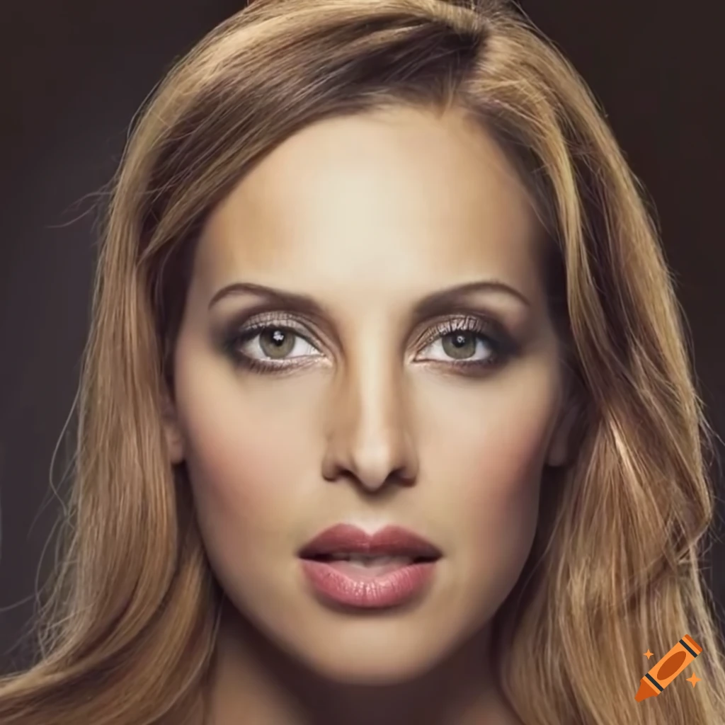 Ana kasparian, closeup face, glamour portrait