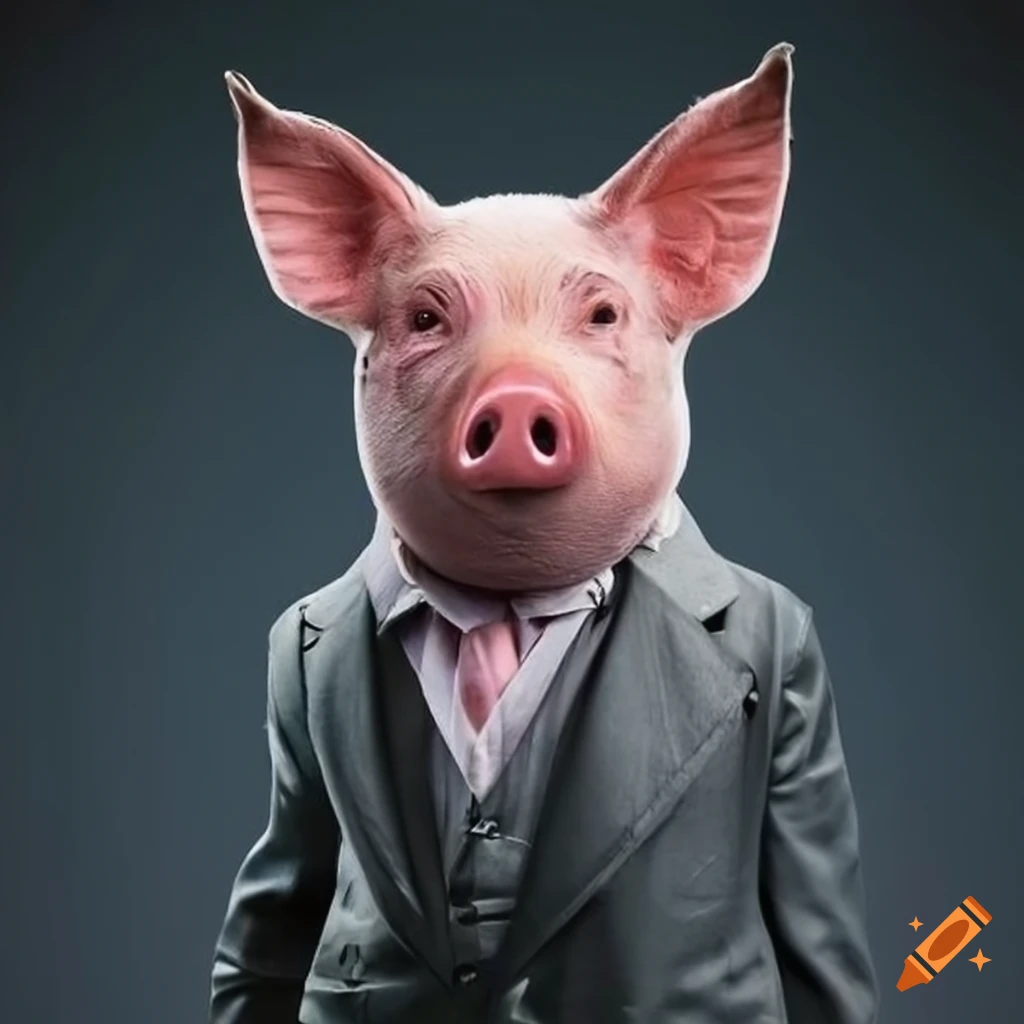 Real Pig In A Suit