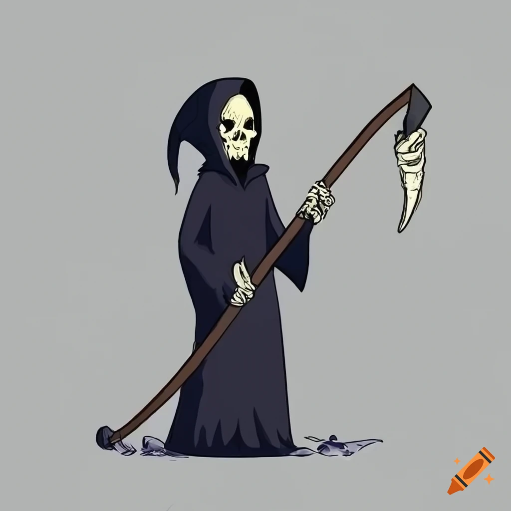 Grim Reaper Cartoon Grim Reaper Cartoon Vector Art, Icons, And