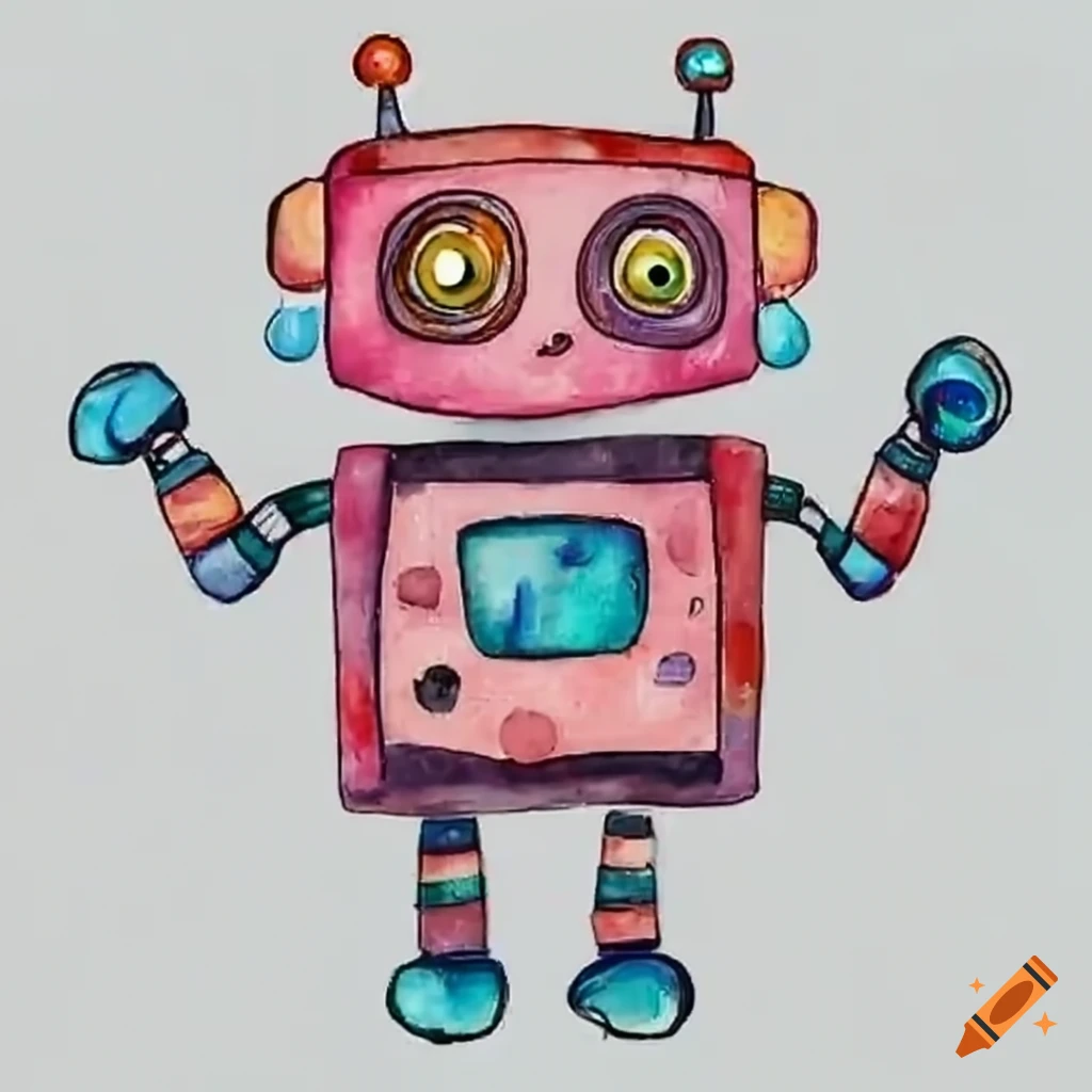 Cute Robot Sketches