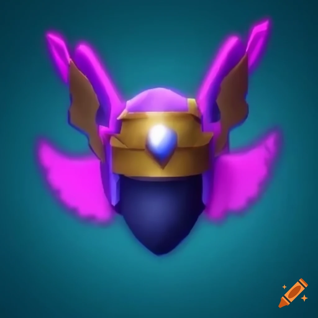 A popular virtual valkyrie hat from the popular game roblox