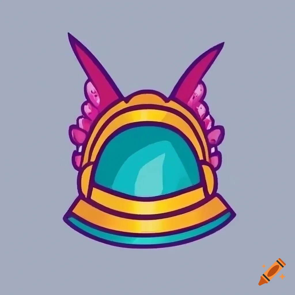 A popular virtual valkyrie hat from the popular game Roblox on Craiyon