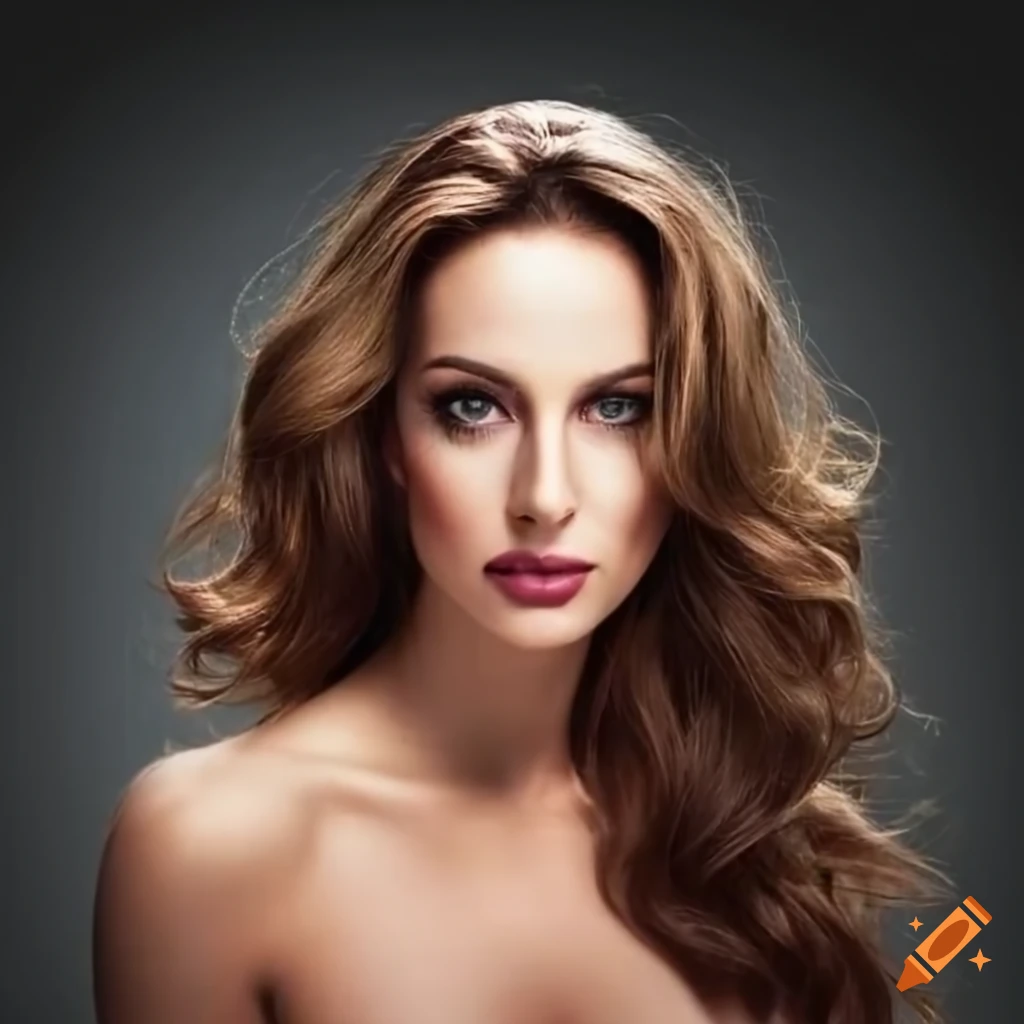 Ana kasparian, closeup face, glamour portrait