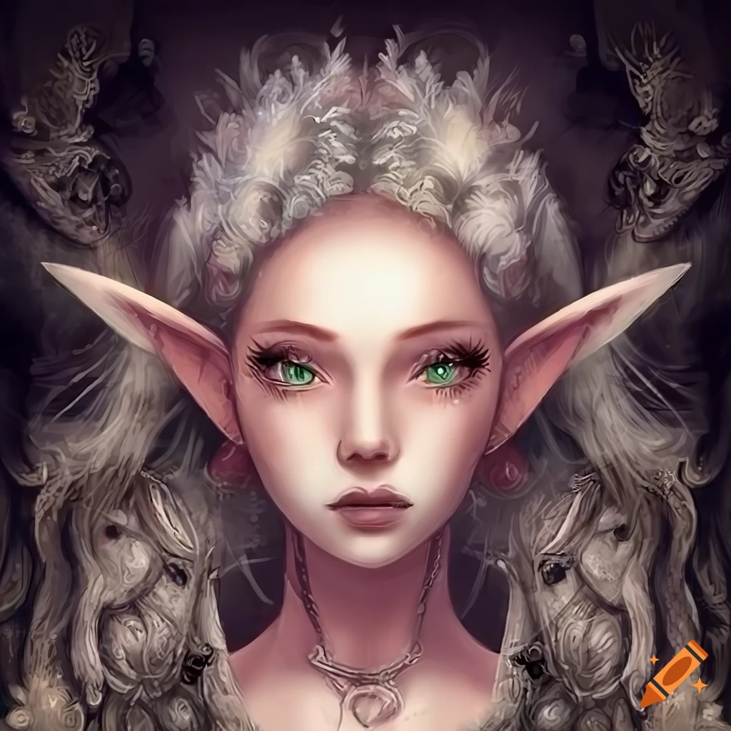 Elf girl, cute, adorable, beautiful, intricate, detailed, beautiful ...
