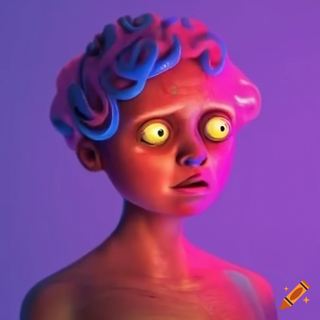 Friendly mental health monster says don't forget to take your pills