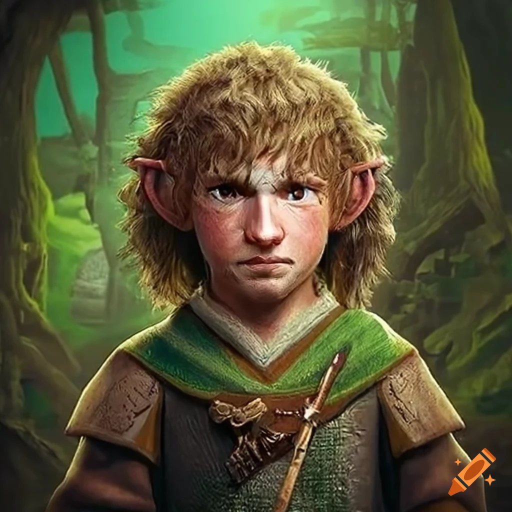 In the peaceful realm of Middle Earth, a young hobbit stands out from ...
