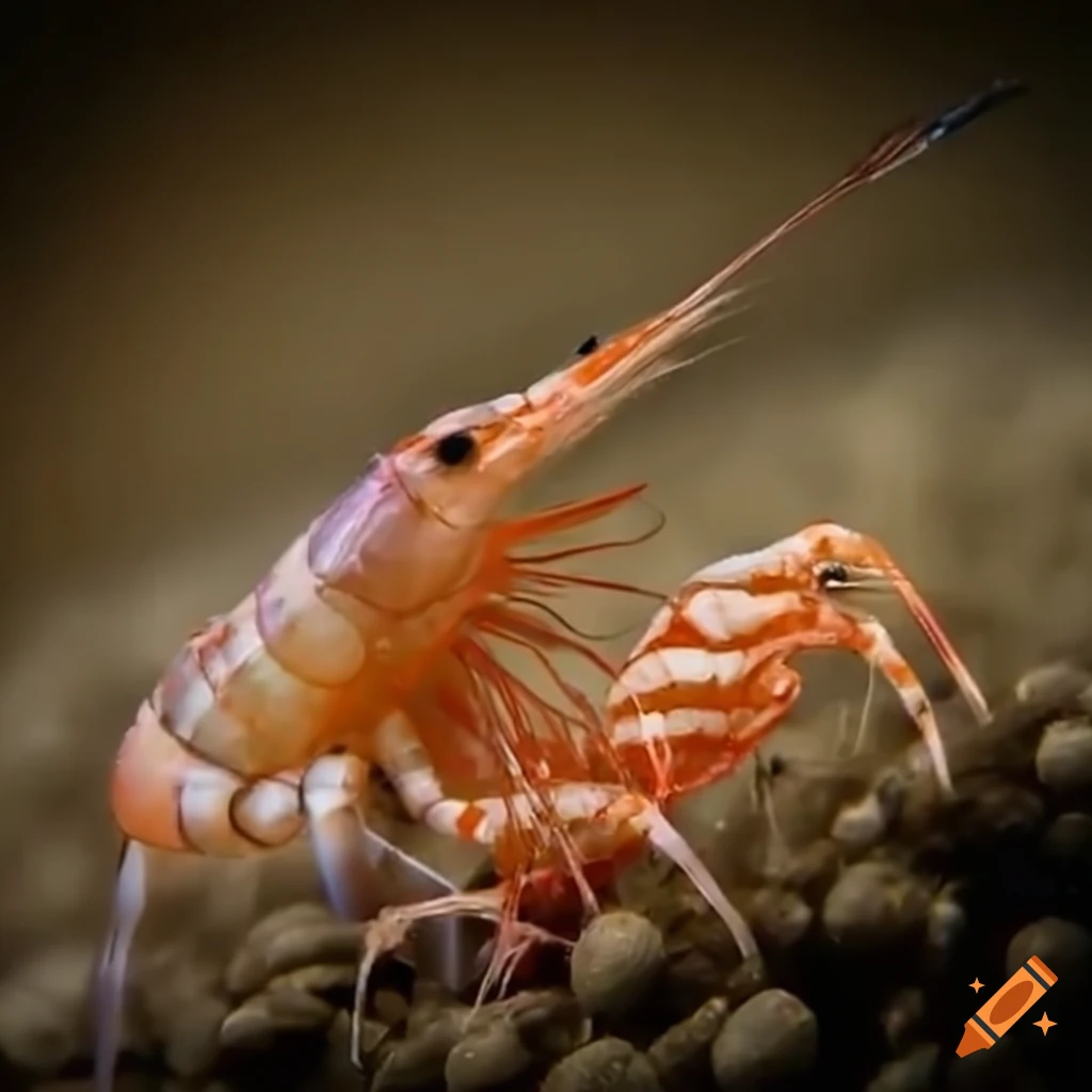 Shrimp at doorbell camera on Craiyon