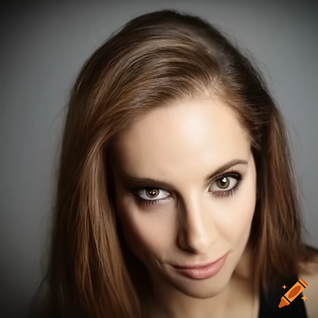 Ana kasparian, closeup face, glamour portrait