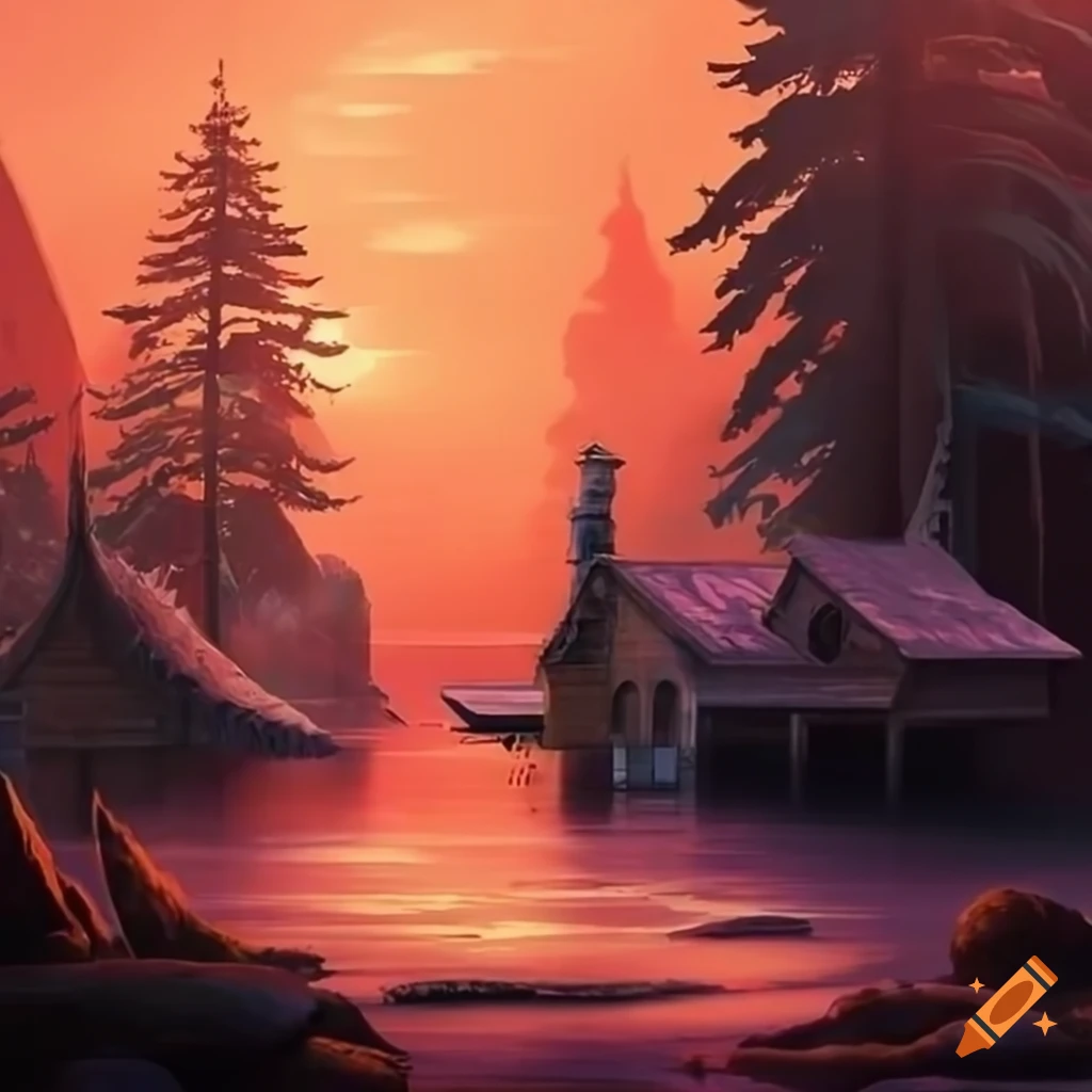 A scenery