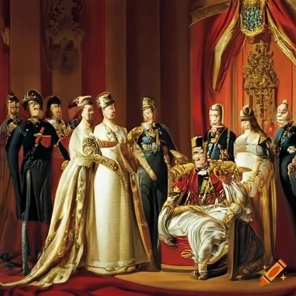 Coronation of napoleon on Craiyon
