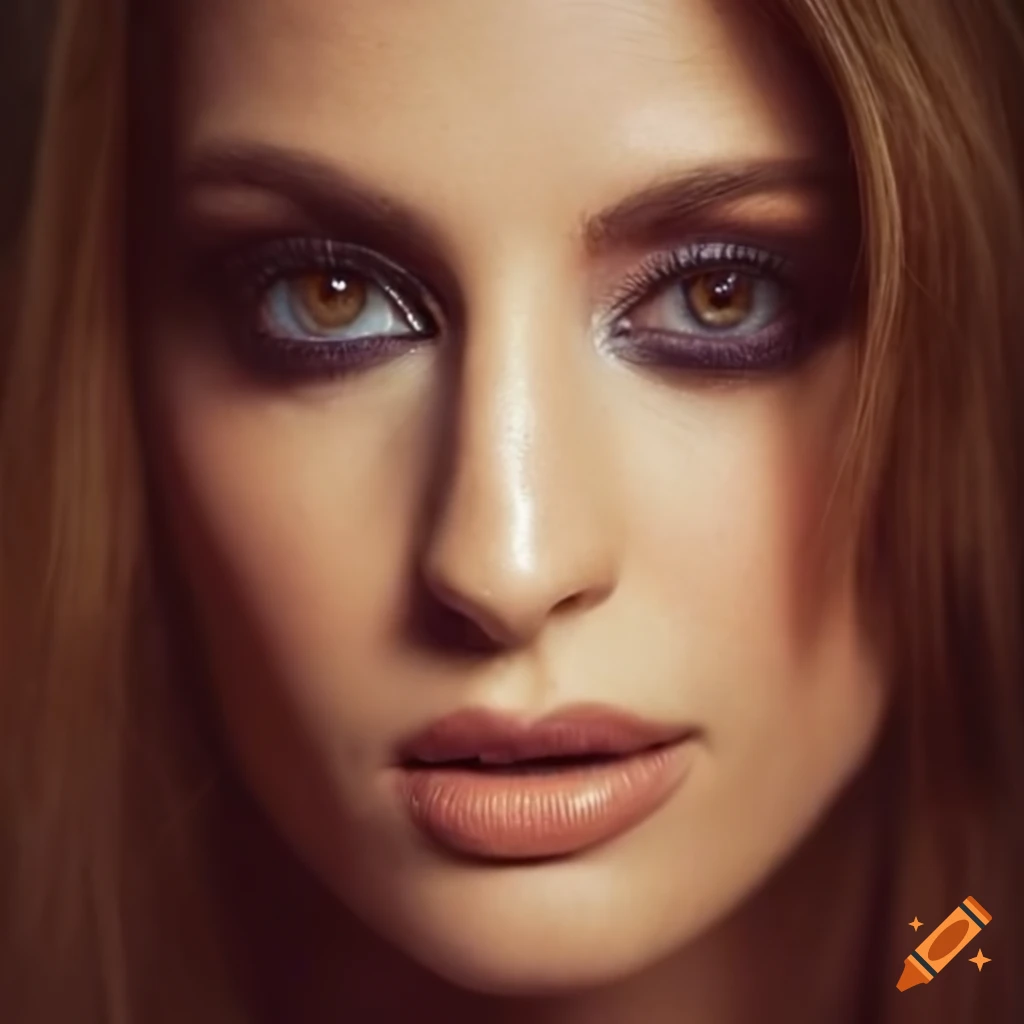 Ana kasparian, closeup face, glamour portrait