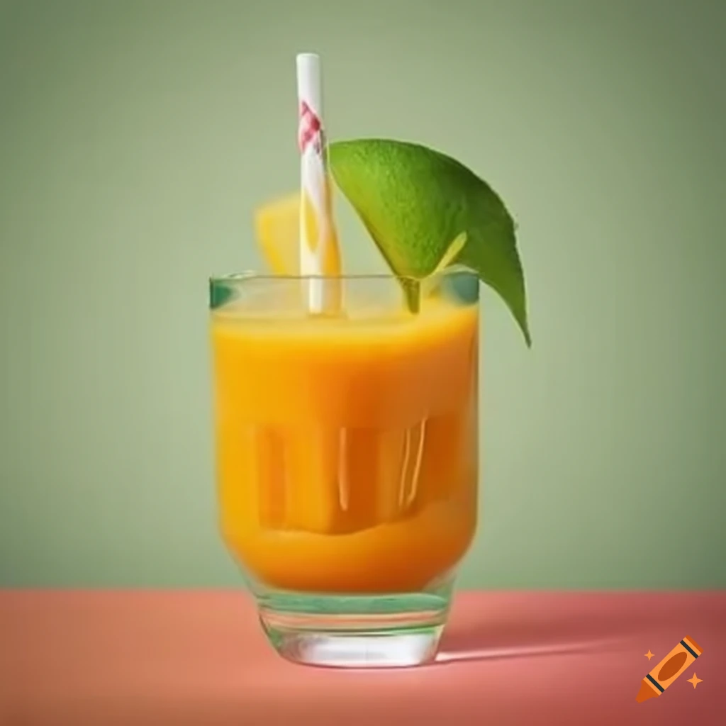 Jugo de mango y naranja on Craiyon
