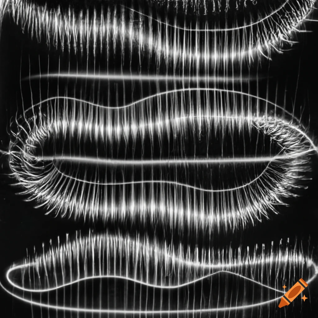 Experimental light waveform with science machine in the history of ...