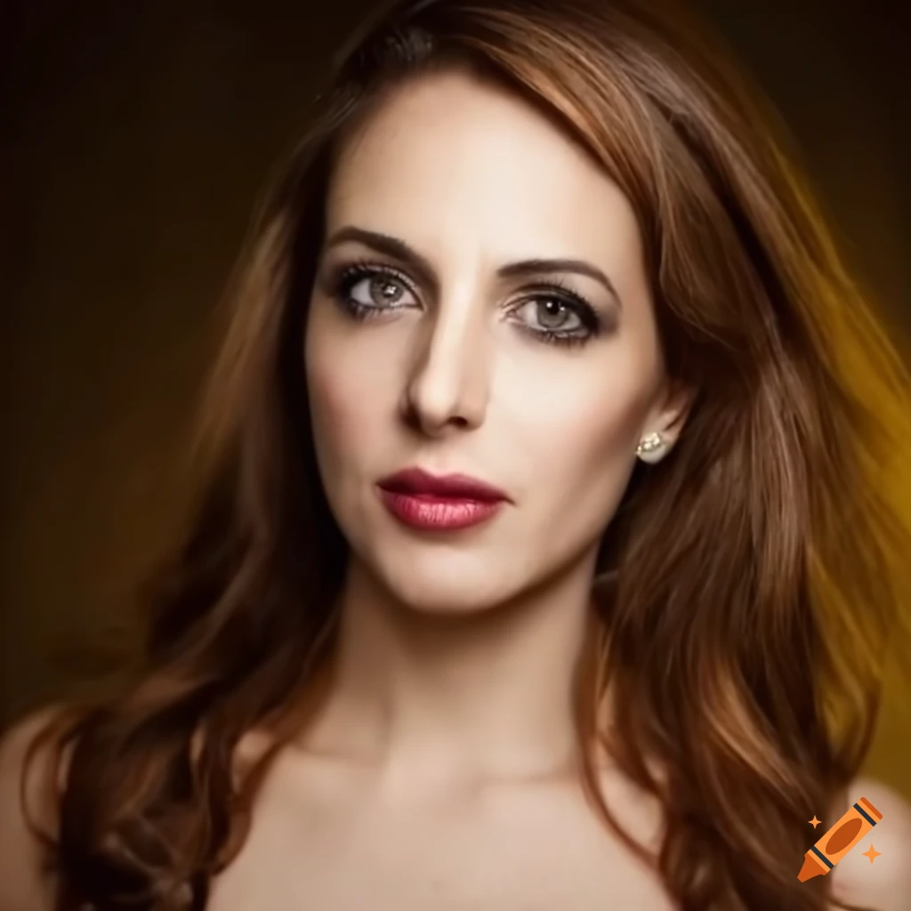 Ana kasparian, closeup face, glamour portrait