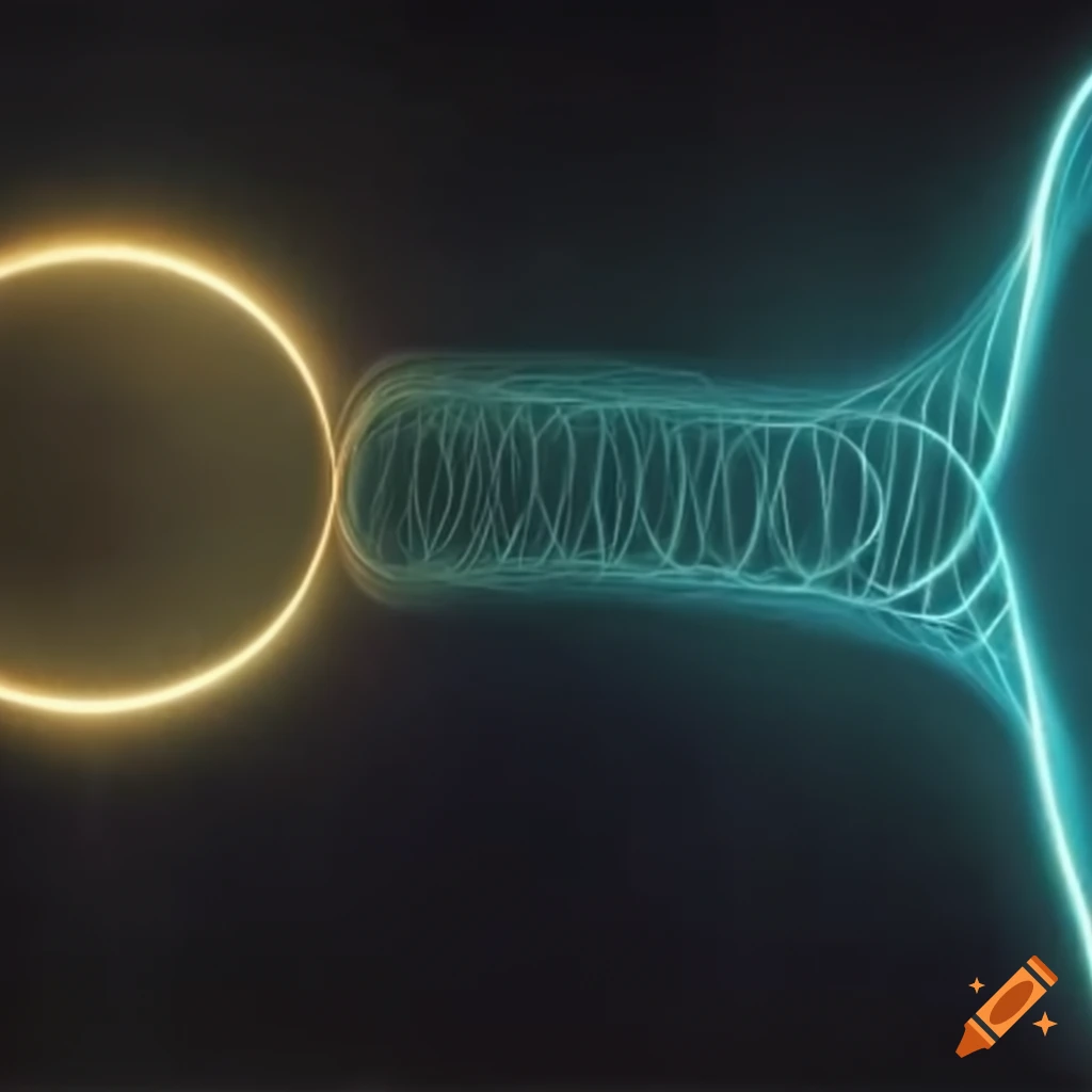 Experimental light waveform with science machine in the history of ...