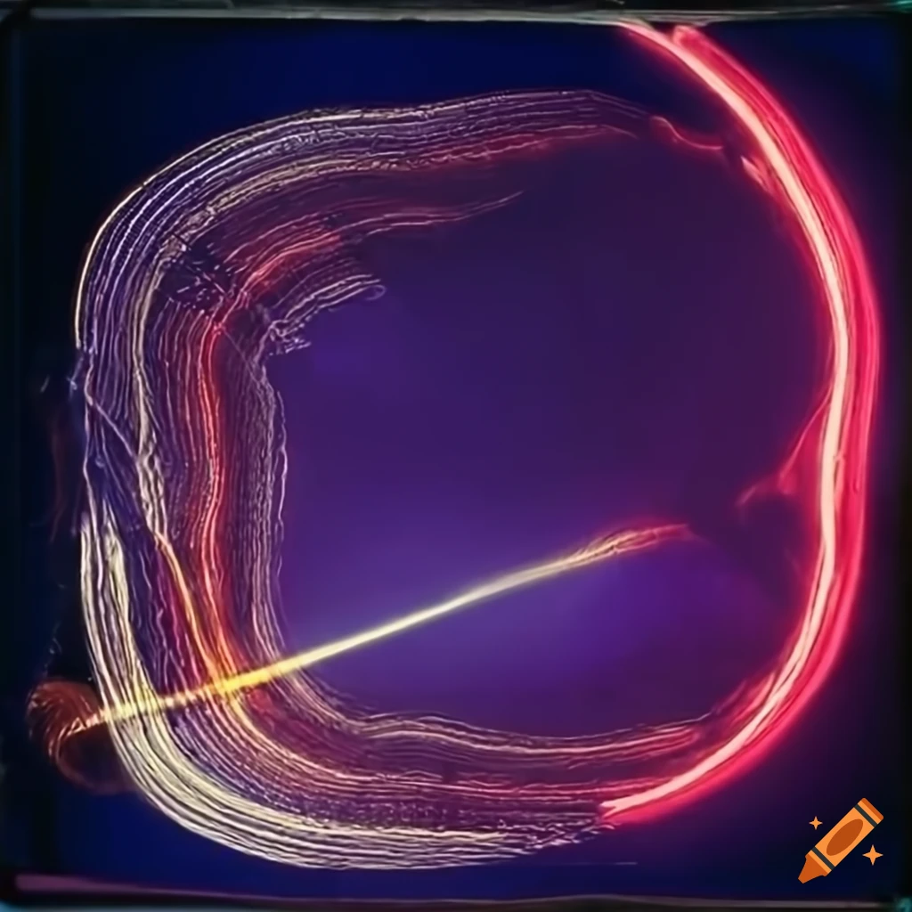 Experimental light waveform with science machine in the history of ...