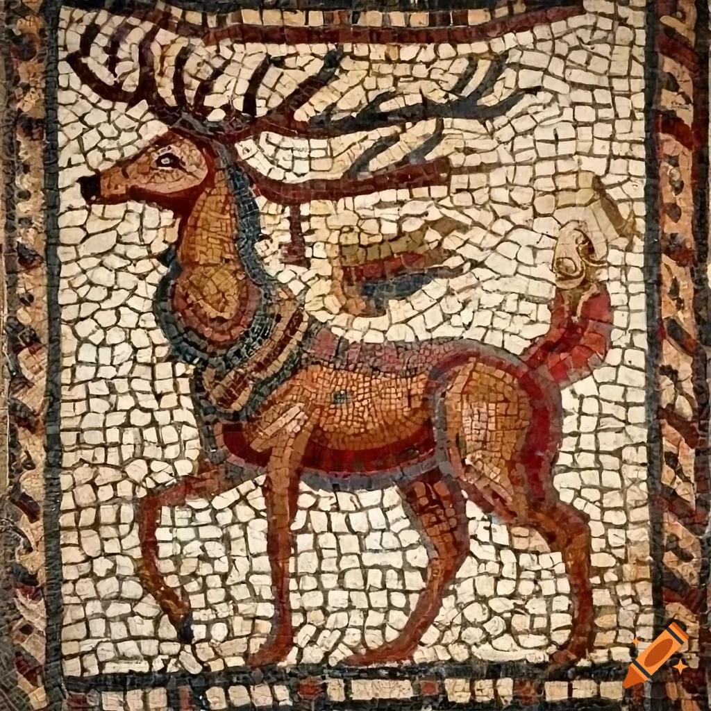 Byzantine Mosaics Animals