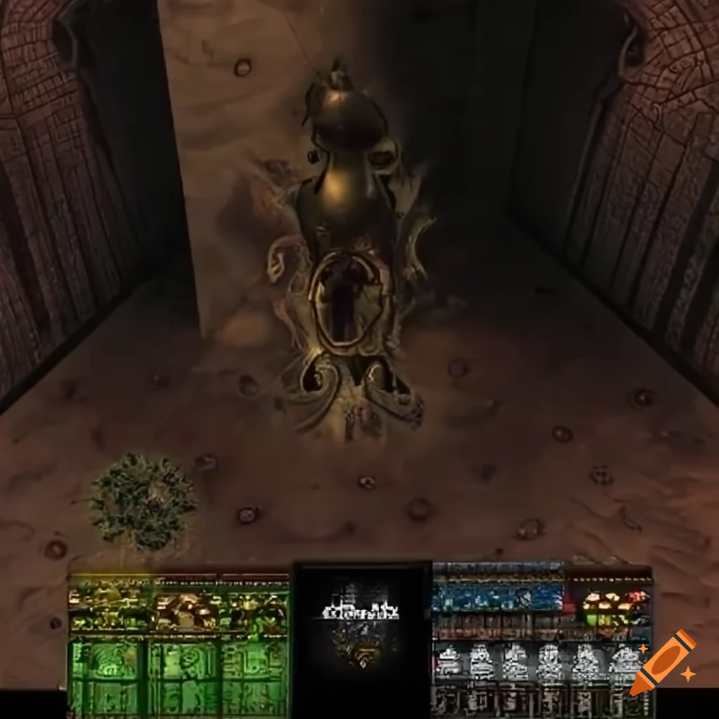 First person fractal battle game on Craiyon