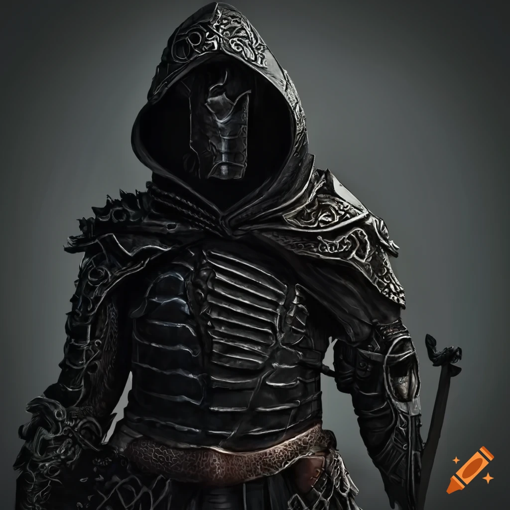 Hooded Dark Warrior