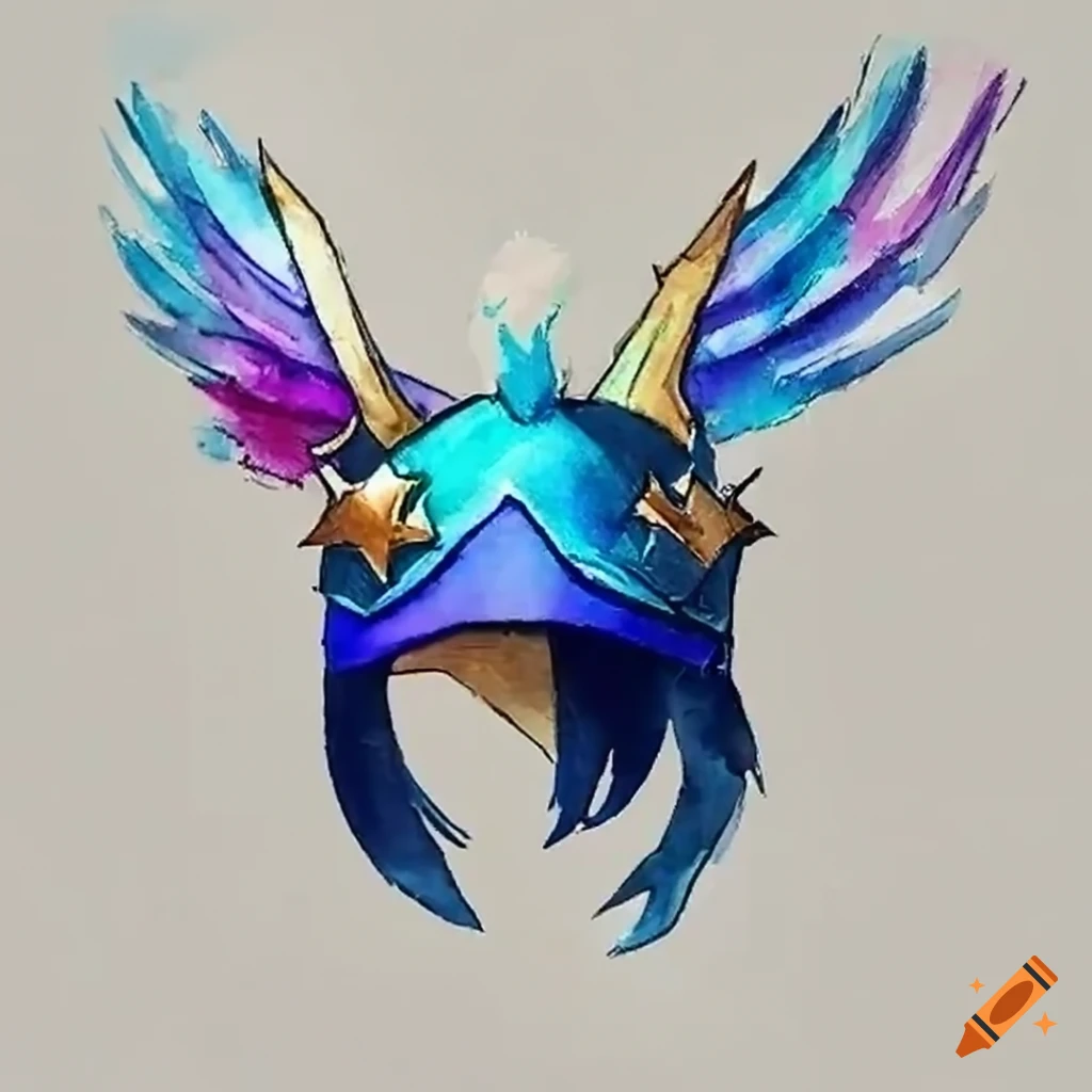 A popular virtual valkyrie hat from the popular game roblox