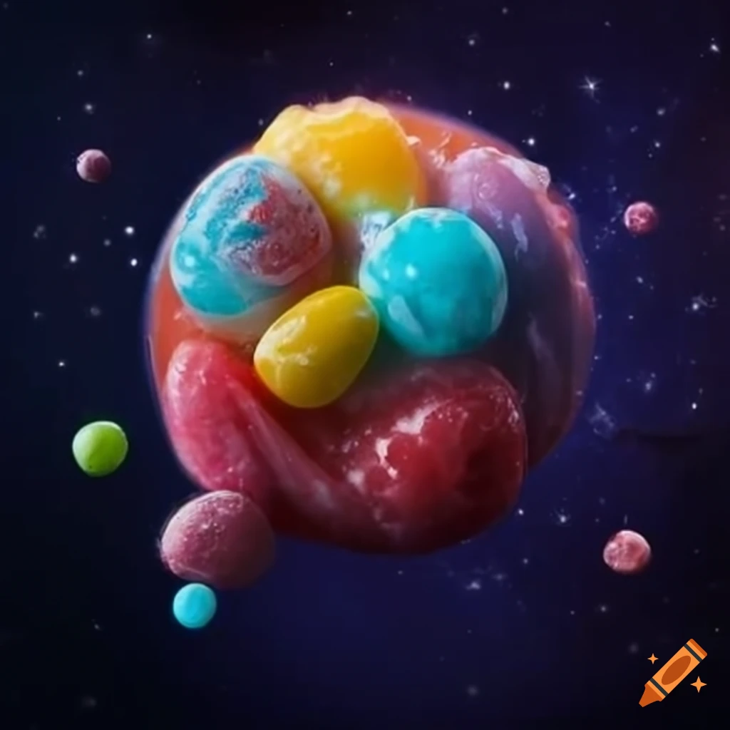 Candies in space