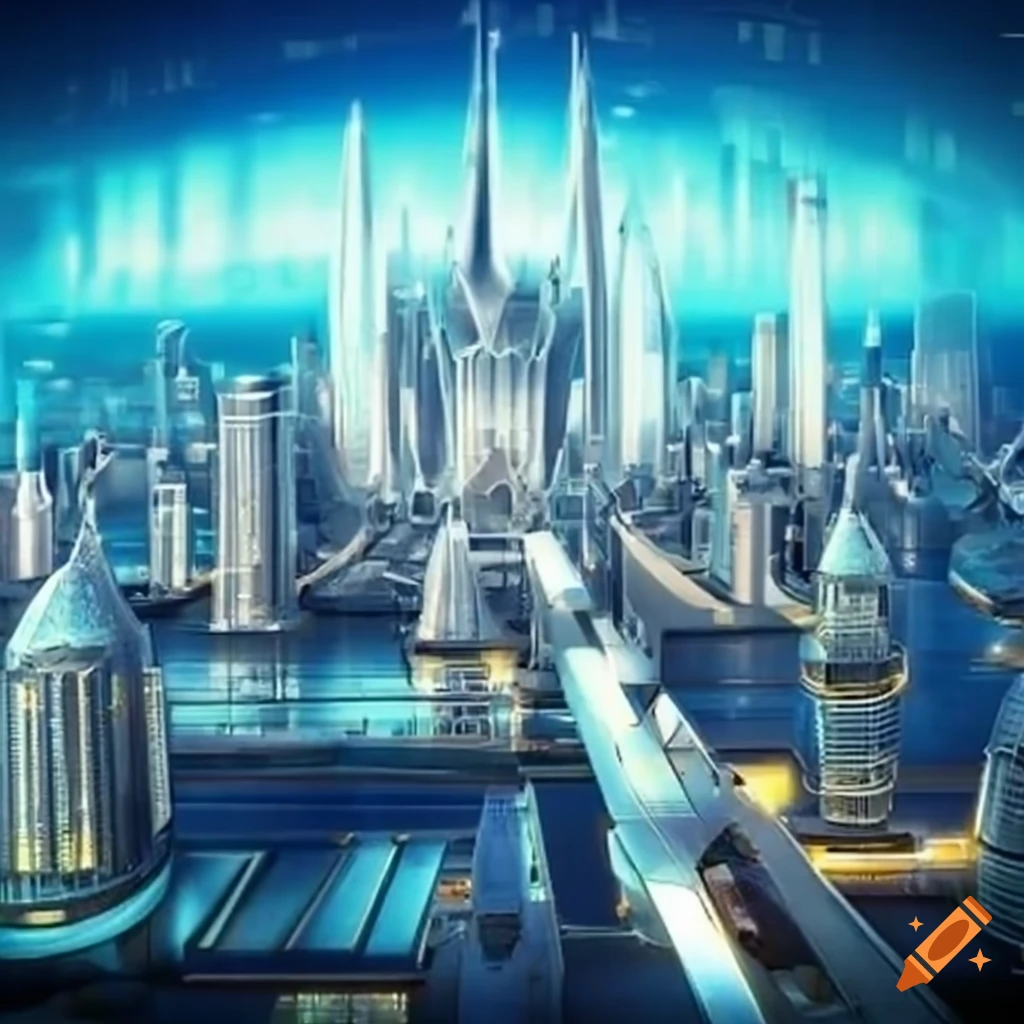 Advanced futuristic city