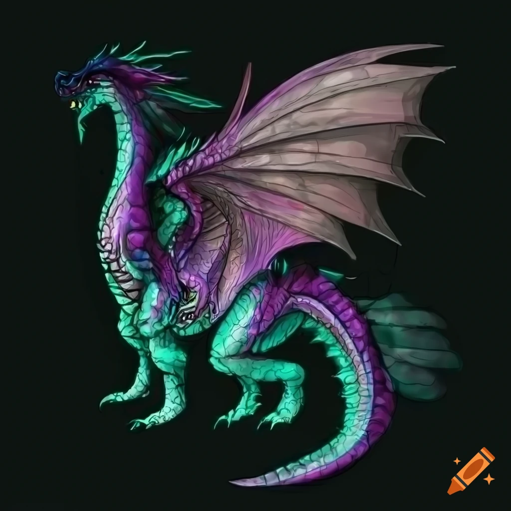 Dragon Wings Side View