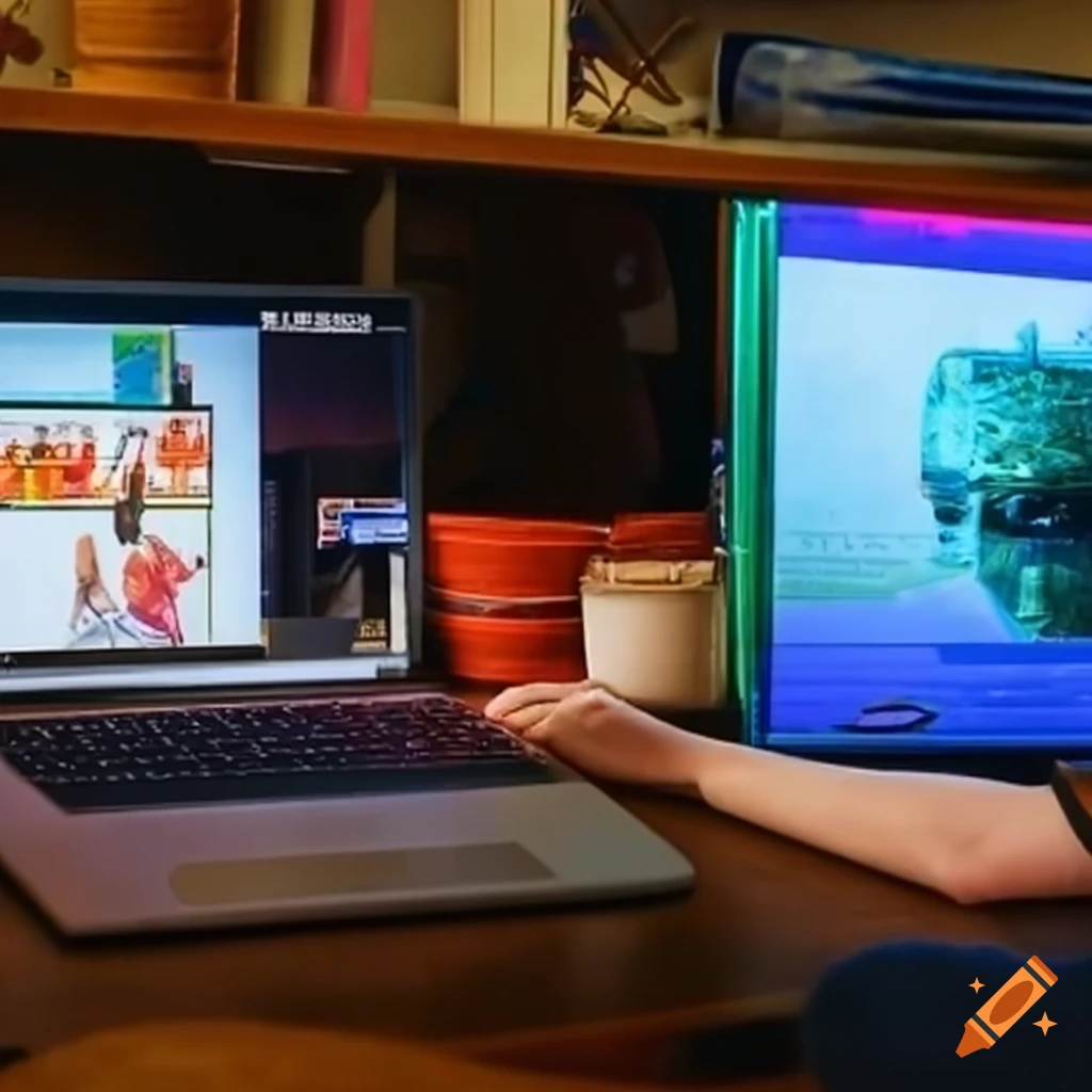 Virtual competitions provide on Craiyon