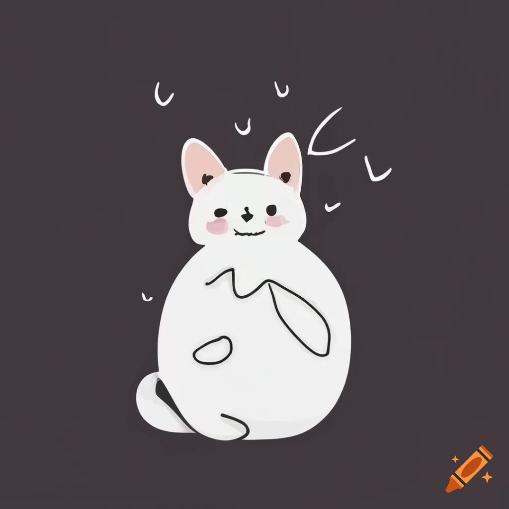 Cute minimalism art